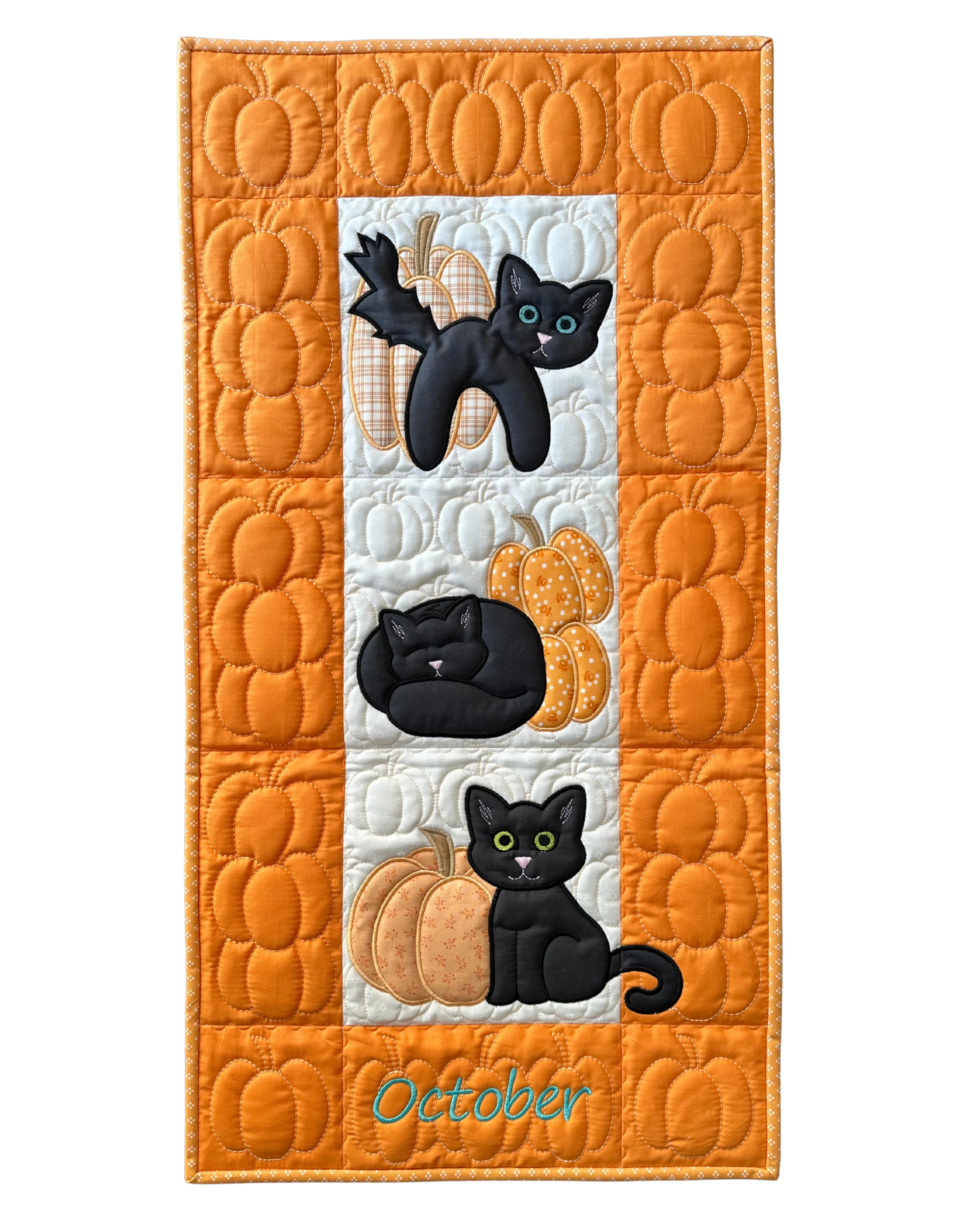 Paws in the Patch Wall Hanging - Digital Library | Be Sew Bizzy